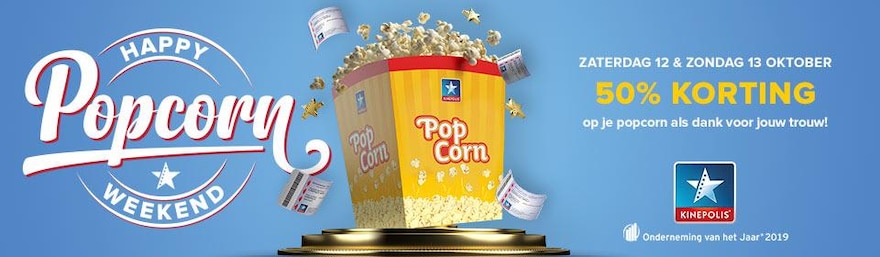 Happy Popcorn Weekend | Kinepolis België